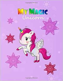 My Magic Unicorn: Full Color Storyboard For Drawing Or Use As Sticker ...