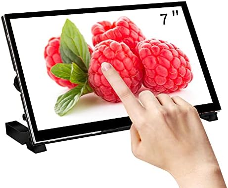 WIMAXIT 7 Inch Raspberry Pi Touch Monitor, IPS Display 1024x600 USB ...