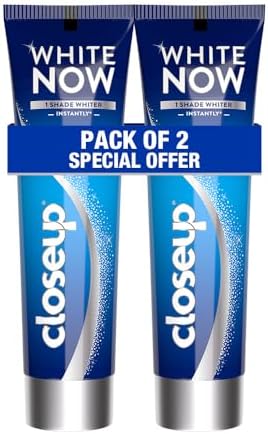 closeup CLOSE UP White Now Toothpaste, for instant teeth whitening ...