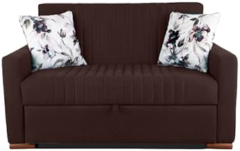 Aldora Imza Tow Seater Sofa Bed - Brown price in Egypt | Amazon Egypt ...