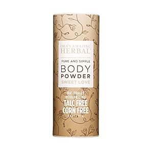 Amazon.com: Talc Free Body Powder For Women, Real Vanilla Dusting ...