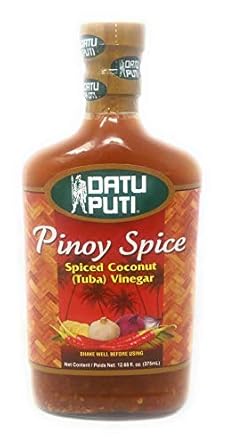 Amazon.com : Datu Puti Pinoy Sauce Spiced Coconut (Tuba) Vinegar, Net ...