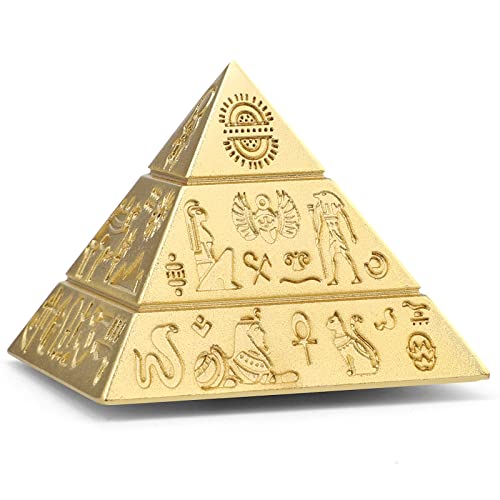 Pyramid Fidget Spinner Toy for Kids Adults, Metal Fingertip Gyro, Cool ...