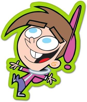 valstick Fairly OddParents Cartoon Timmy Turner Car Bumper Sticker ...