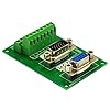 D-SUB Male-Female Breakout Board Terminal Block Interface Module ...