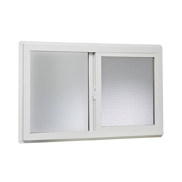 Park Ridge Products VBSI3220PR Vinyl Basement Slider Window, 32″ x 20 ...