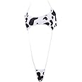 Amazon.com: YOMORIO Womens Sexy Anime Cow Bikini Lingerie Lolita ...