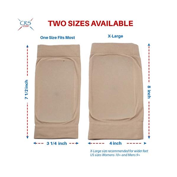 CRS Cross Lace Bite Pads - Premium Padded Skate Socks Protection of ...