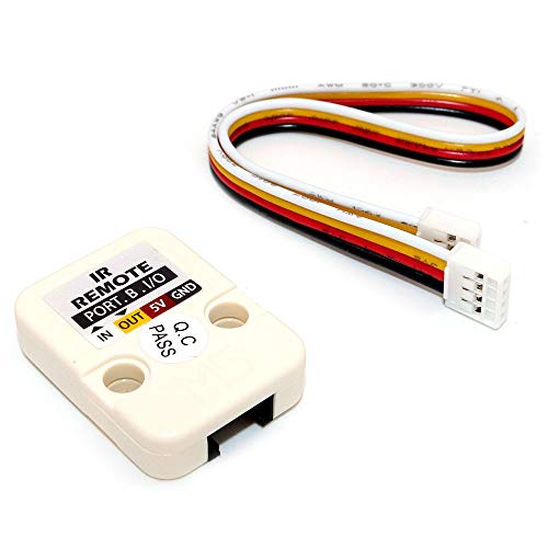 WINGONEER M5Stack Official Mini Infrared Unit IR Remote Reflective Sensor with Receiver and ...