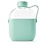 Amazon.com: Hip 22-oz Flat Water Bottle Flask with Textured Silicone ...