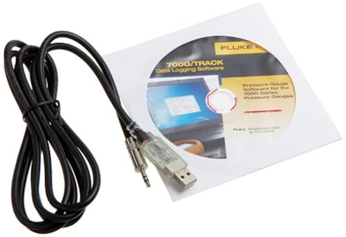 Fluke 700G/TRACK Data Logging Cable and Software, For The 700G Pressure ...
