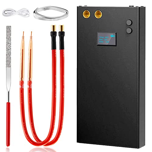 Spot Welder, 11000mAh Battery Spot Welder 80 Gears Adjustable Mini Spot ...