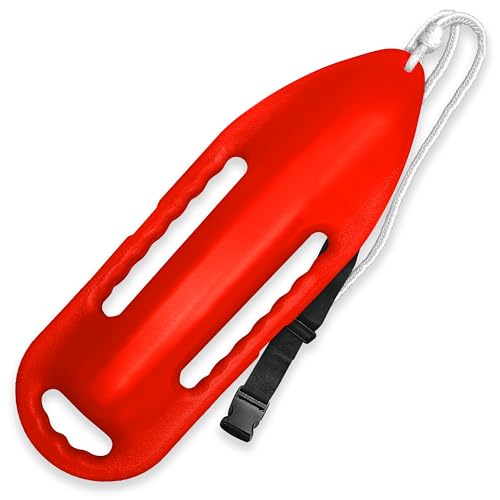 ASA TECHMED Lifeguard Buoy Essential Rescue Gear with 3-Hole Design and ...