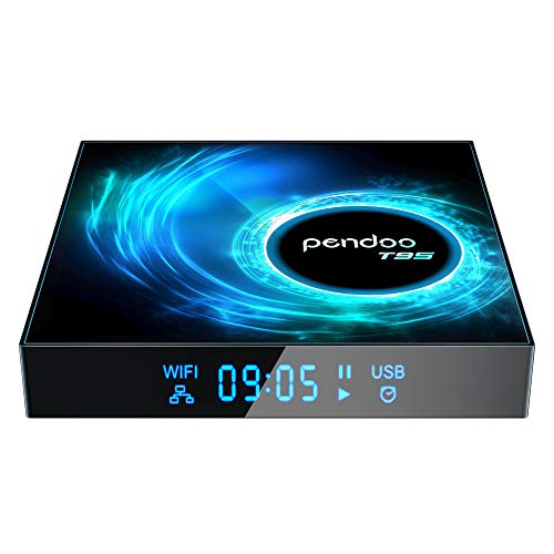 pendoo Android 10.0 TV Box, T95 Android TV Box 4GB RAM 32GB ROM ...