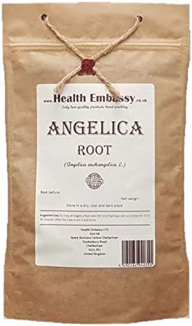 Health Embassy Angelica Root (Angelica archangelica L. - Radix ...