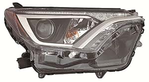 Amazon.com: For 2016 2017 Toyota Rav4 Headlight Headlamp Assembly ...