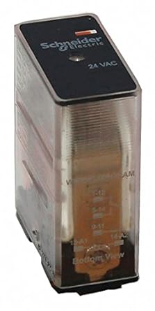 Schneider Electric 24VDC, 5-Pin Square Base General Purpose General ...