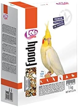 Lolo Pets Foody Premium Complete Food for Cockatiel 1kg price in Saudi ...