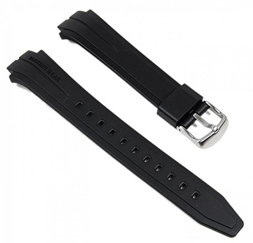 Casio Watch Strap watchband - Marine Gear - Resin Band Black MRP-700