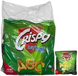 Crispy Letters ABC Salt & Vinegar Chips, 23 x 11 g price in Saudi ...