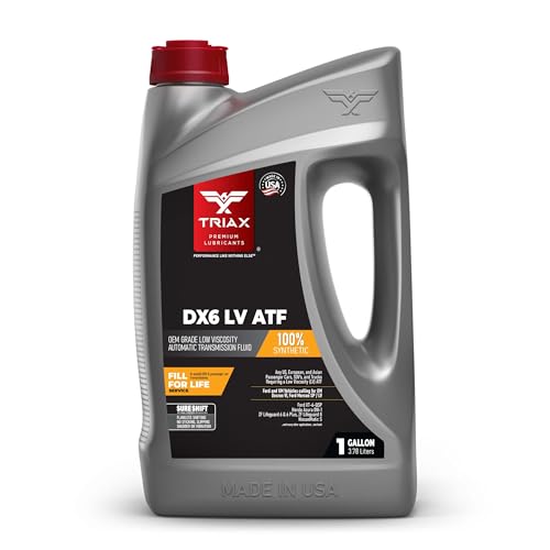 TRIAX DX6 ATF - Compatible with Dexron VI and Mercon SP/LV Applications ...