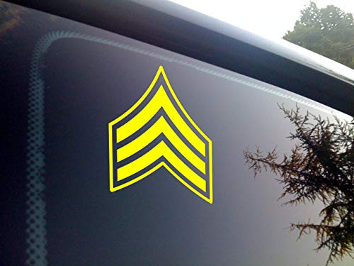 Mua ViaVinyl US Arm Enlisted Rank Insignia Decal Sticker. All Ranks ...