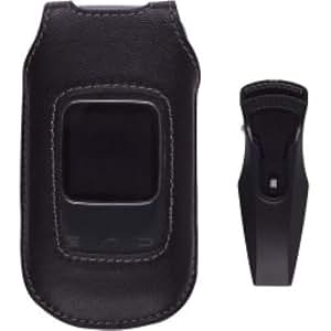 Amazon.com: Wireless Solutions Clam-Shell Leather Case for Pantech ...