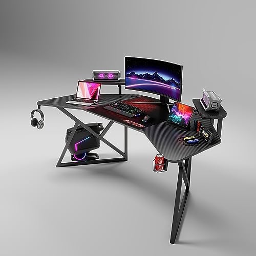 Gaming Table, Light Gaming Desk for Professionals Multiple Sizes 120cm ...
