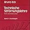 Technische Strömungslehre: Band 1: Grundlagen : Eck, Bruno, Ermshaus ...
