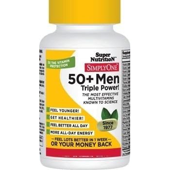Amazon.com: Super Nutrition, Simply One Men 50 Plus, 90 Tablets: Health & Personal Care