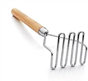 Amazon.com: New Star Foodservice 37654 Commercial Grade Potato Masher ...