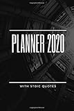 Planner 2020 With Stoic Quotes: Monthly Week to View Planner Stoic ...