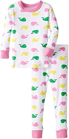 Amazon.com: New Jammies Girls' Organic Cotton Snuggly Pajamas: Clothing