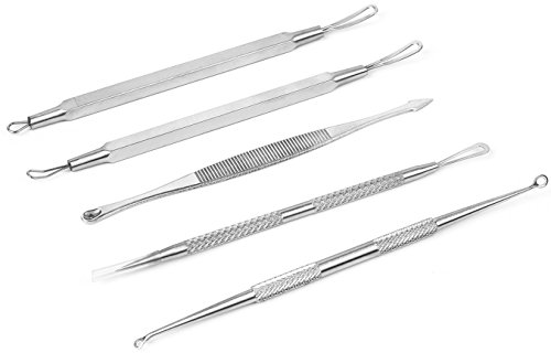 GPCT Pimple Blackhead/Blemish Remover and Extractor Kit (5 - Want It All