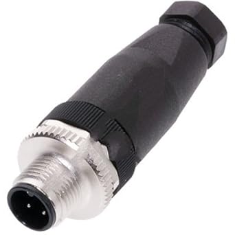 Balluff BCC06M4, Connector, M12 Male Str, 4 Wire, Field, Screw, BCC ...