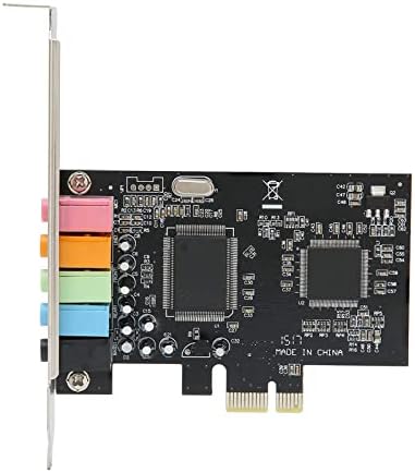 PCIe Sound Card, 3D Stereo PCI-e Audio Card, Sound Card 6 Channels ...