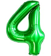 Amazon.com: Giant, 40 Inch Gold 38 Balloon Numbers - 38 Balloons ...