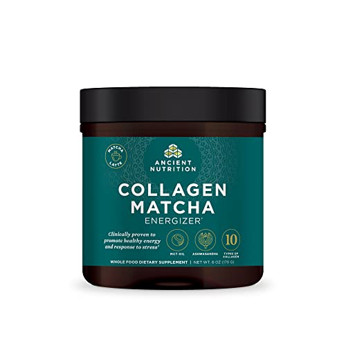Matcha Powder with Collagen by Ancient Nutrition, Collagen Matcha with ...
