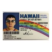 Amazon.com: McLovin - Hawaii Drivers License - Superbad - Novelty Movie ...