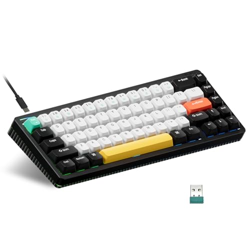 nuphy Halo65 Mechanical Gaming Keyboard with PBT Keycaps, 65% RGB Hot ...