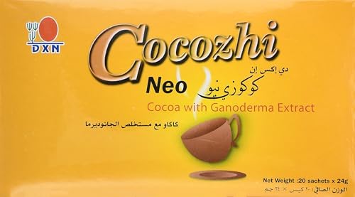 DXN Cocozhi Cocoa Drink with Ganoderma Powder, 20 Count price in Saudi ...