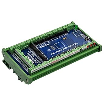 Amazon.com: Módulo de bloque de terminales de montaje en riel DIN para Arduino MEGA-2560 R3 ...