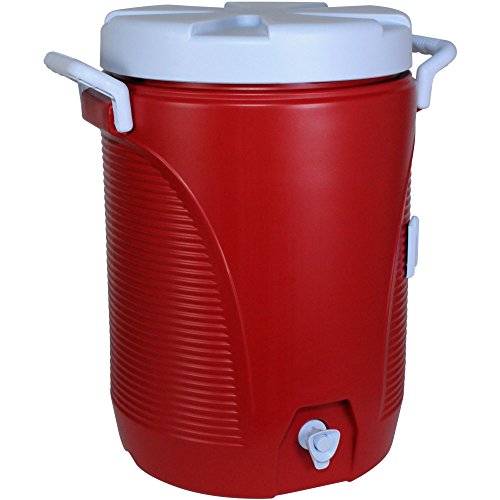Rubbermaid 5 gal. Modern Red Cooler with C