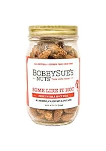 Bobby Sues Nuts, Nuts Mixed Some Like It Hot, 8 Ounce: Amazon.com ...
