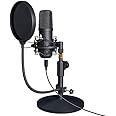 Amazon.com: USB Microphone Kit 192KHZ/24BIT MAONO AU-A04T PC Condenser ...