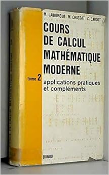 Amazon.fr - Cours de calcul mathématique moderne : La pratique des ...