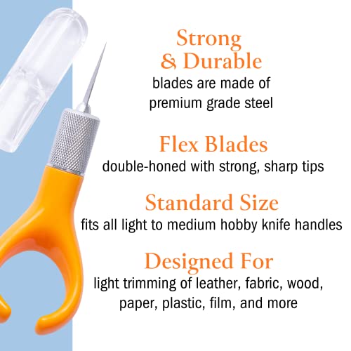 WA Portman Finger Tip Knife Set - Ergonomic Finger Blade Craft Knife ...