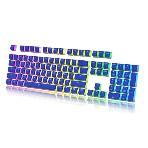 HK Gaming Pudding Keycaps Set | Doubleshot PBT Keycap Set | Full 108 ...