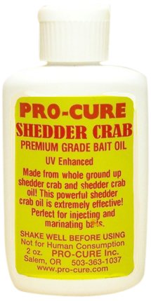 Pro-Cure Shedder Crab Oil, 2-Ounce - MasterBasser