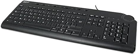 Acer Clavier Azerty Noir USB SK-9625 KB.USB0B.056 PC Keyboard 105 Touches: Amazon.fr: High-tech